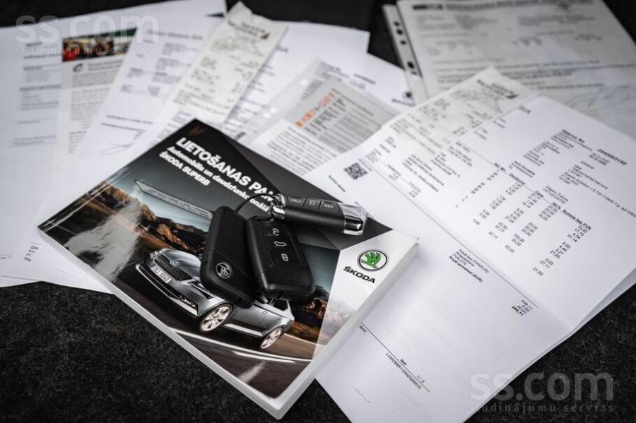 Green Skoda SuperB 2019 in Riga, with an engine capacity of 1.50 L and mileage of 147 thousand km for 16750 €, photo 31 on AUTOMOTO.COM.LV