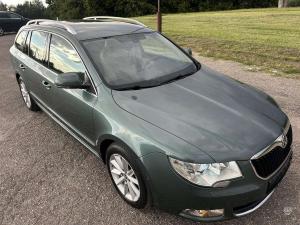 Green Skoda SuperB 2012 in Siauliai, with an engine capacity of 1.60 L and mileage of 280 thousand km for 4950 €, photo 10 on AUTOMOTO.COM.LV