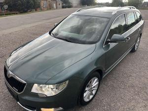 Green Skoda SuperB 2012 in Siauliai, with an engine capacity of 1.60 L and mileage of 280 thousand km for 4950 €, photo 11 on AUTOMOTO.COM.LV