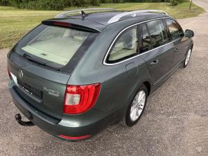 Green Skoda SuperB 2012 in Siauliai, with an engine capacity of 1.60 L and mileage of 280 thousand km for 4950 €, photo 13 on AUTOMOTO.COM.LV