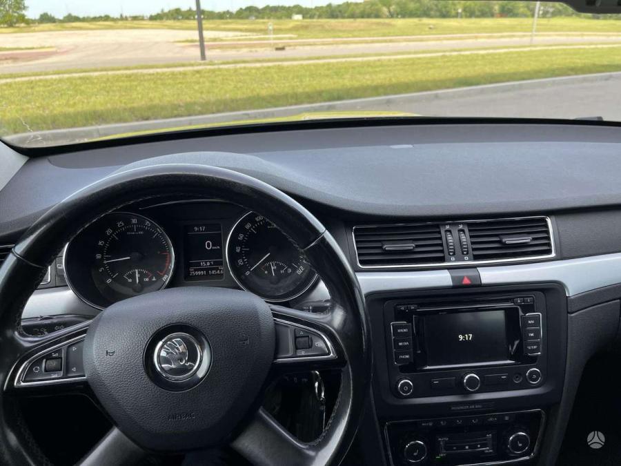 Zaļš Skoda SuperB 2013 Kauņa, ar dzinēja tilpumu 1.60 L un nobraukumu 3 tūkst. km par 5950 €, foto 12 vietnē AUTOMOTO.COM.LV