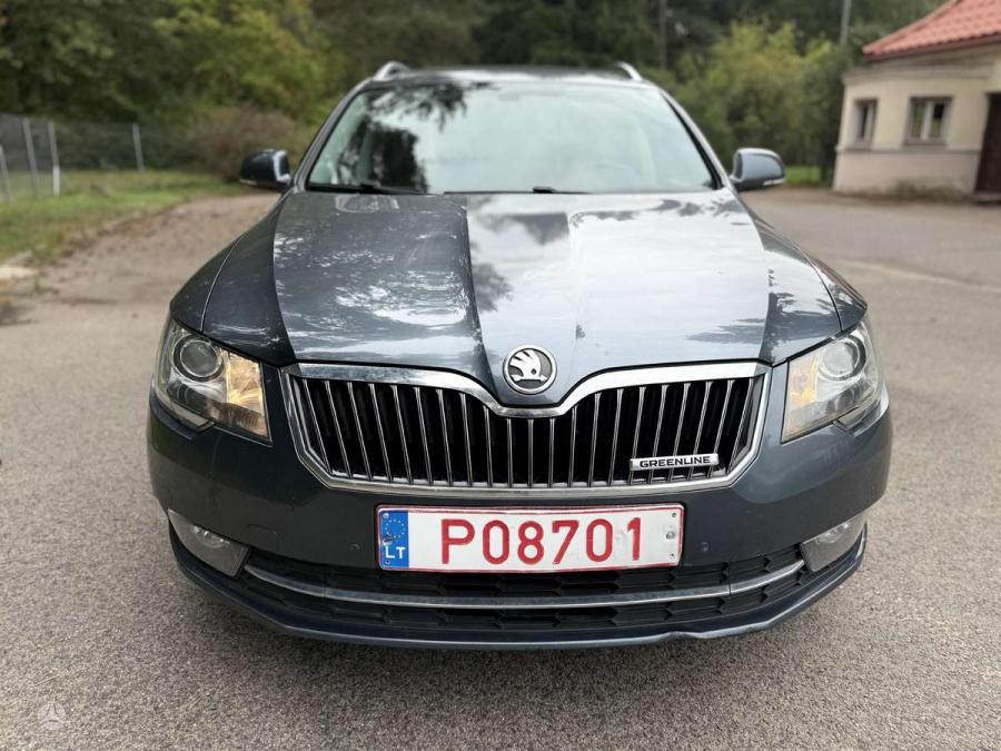 Green Skoda SuperB 2014 in Kaunas, with an engine capacity of 1.60 L and mileage of 250 thousand km for 5999 €, photo 9 on AUTOMOTO.COM.LV