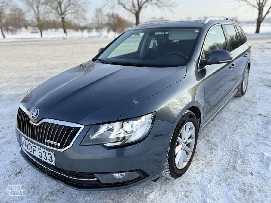 Green Skoda SuperB 2014 in Kaunas, with an engine capacity of 1.60 L and mileage of 252 thousand km for 5999 €, photo 2 on AUTOMOTO.COM.LV