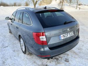 Green Skoda SuperB 2014 in Kaunas, with an engine capacity of 1.60 L and mileage of 252 thousand km for 5999 €, photo 5 on AUTOMOTO.COM.LV