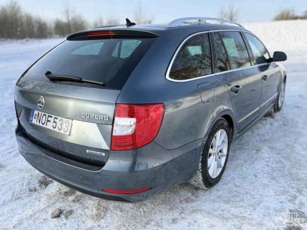 Green Skoda SuperB 2014 in Kaunas, with an engine capacity of 1.60 L and mileage of 252 thousand km for 5999 €, photo 7 on AUTOMOTO.COM.LV