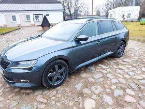 Green Skoda SuperB 2016 in Utena, with an engine capacity of 1.97 L and mileage of 265 thousand km for 8900 €, photo 4 on AUTOMOTO.COM.LV
