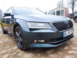 Green Skoda SuperB 2016 in Utena, with an engine capacity of 1.97 L and mileage of 265 thousand km for 8900 €, photo 17 on AUTOMOTO.COM.LV
