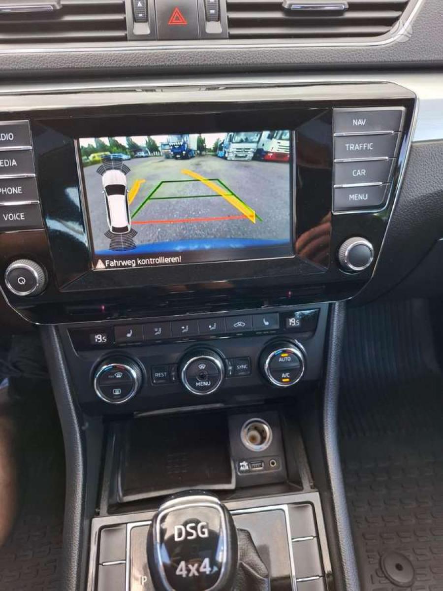 Zaļš Skoda SuperB 2016 Utena, ar dzinēja tilpumu 1.97 L un nobraukumu 140 tūkst. km par 12300 €, foto 17 vietnē AUTOMOTO.COM.LV