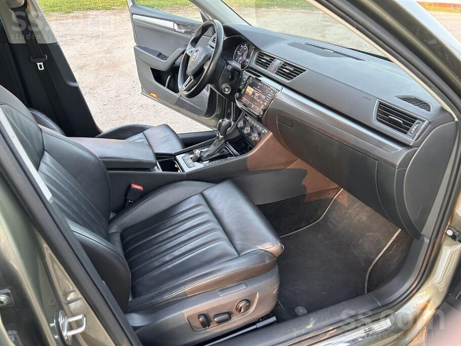 Zaļš Skoda SuperB 2017 Rīga, ar dzinēja tilpumu 2.00 L un nobraukumu 298 tūkst. km par 12500 €, foto 17 vietnē AUTOMOTO.COM.LV