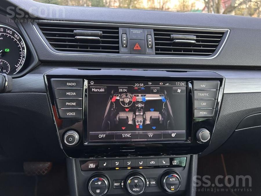Zaļš Skoda SuperB 2017 Rīga, ar dzinēja tilpumu 2.00 L un nobraukumu 298 tūkst. km par 12500 €, foto 30 vietnē AUTOMOTO.COM.LV