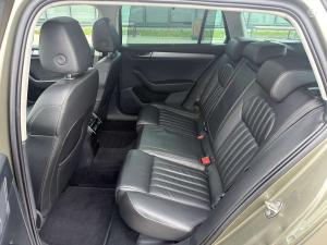 Green Skoda SuperB 2017 in Siauliai, with an engine capacity of 1.80 L and mileage of 209 thousand km for 10990 €, photo 20 on AUTOMOTO.COM.LV