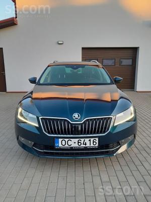 Green Skoda SuperB 2018 in Liepaja, with an engine capacity of 1.60 L and mileage of 261 thousand km for 10990 €, photo 3 on AUTOMOTO.COM.LV