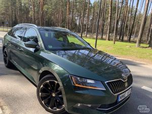 Zaļš Skoda SuperB 2019 Viļņa, ar dzinēja tilpumu 2.00 L un nobraukumu 381 tūkst. km par 11900 €, foto  vietnē AUTOMOTO.COM.LV