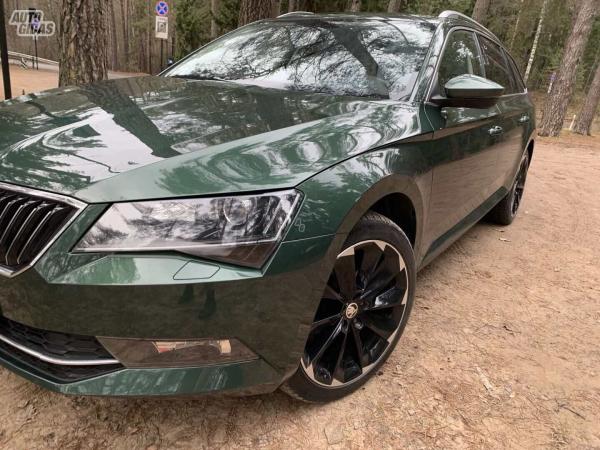 Green Skoda SuperB 2019 in Vilnius, with an engine capacity of 2.00 L and mileage of 381 thousand km for 11900 €, photo 9 on AUTOMOTO.COM.LV