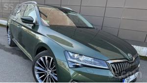Green Skoda SuperB 2021 in Valmiera, with an engine capacity of 1.40 L and mileage of 120 thousand km for 19000 €, photo  on AUTOMOTO.COM.LV