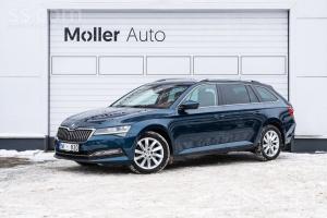 Zaļš Skoda SuperB 2022 Rīga, ar dzinēja tilpumu 1.50 L un nobraukumu 128 tūkst. km par 22950 €, foto  vietnē AUTOMOTO.COM.LV
