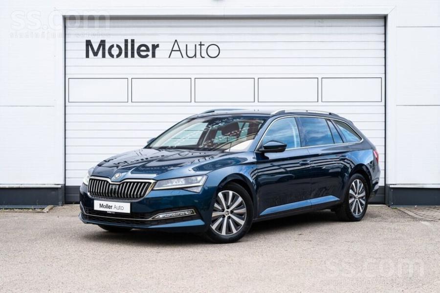 Green Skoda SuperB 2023 in Riga, with an engine capacity of 2.00 L and mileage of 145 thousand km for 22950 €, photo 1 on AUTOMOTO.COM.LV