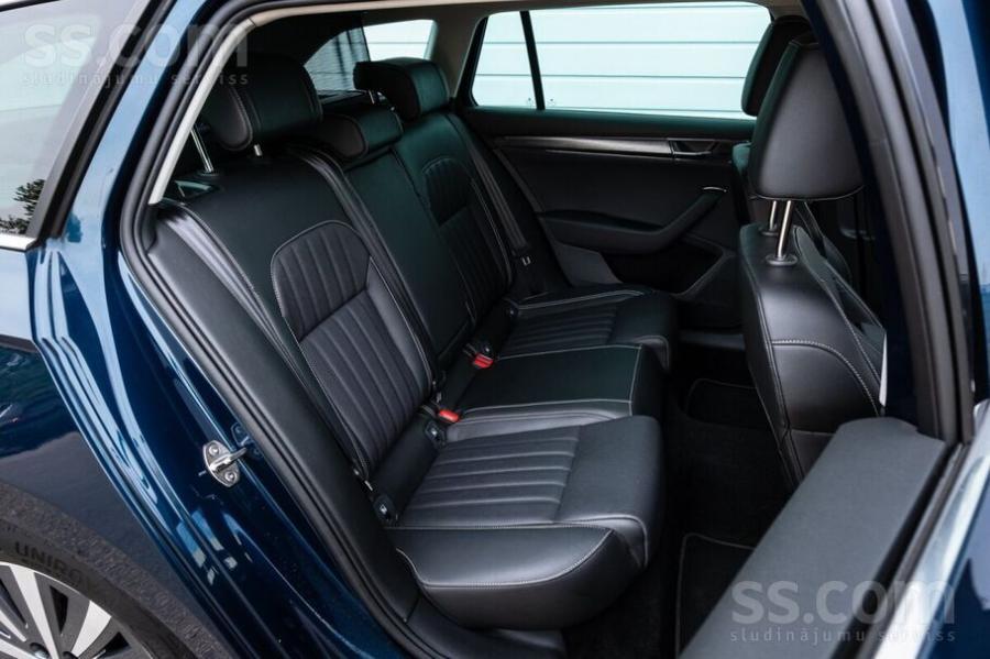 Green Skoda SuperB 2023 in Riga, with an engine capacity of 2.00 L and mileage of 145 thousand km for 22950 €, photo 9 on AUTOMOTO.COM.LV