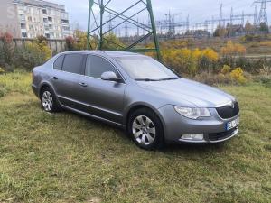 Pelēks Skoda SuperB 2009 Daugavpils, ar dzinēja tilpumu 2.00 L un nobraukumu 311 tūkst. km par 3999 €, foto  vietnē AUTOMOTO.COM.LV