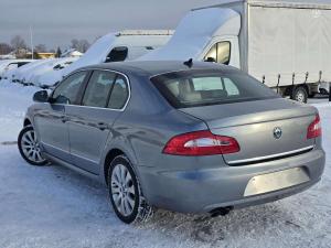 Grey Skoda SuperB 2010 in Taurage, with an engine capacity of 1.97 L and mileage of 250 thousand km for 4650 €, photo 7 on AUTOMOTO.COM.LV