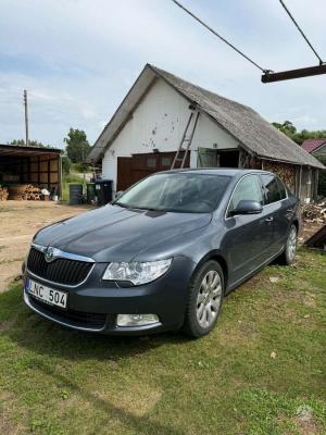 Pelēks Skoda SuperB 2010 Viļņa, ar dzinēja tilpumu 1.80 L un nobraukumu 209 tūkst. km par 1900 €, foto 3 vietnē AUTOMOTO.COM.LV