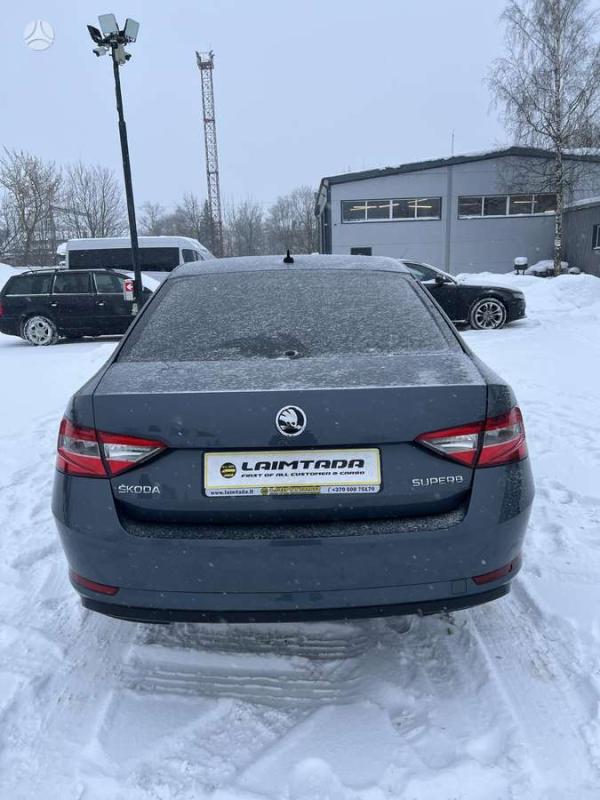 Grey Skoda SuperB 2015 in Telschi, with an engine capacity of 1.60 L and mileage of 267 thousand km for 6700 €, photo 6 on AUTOMOTO.COM.LV
