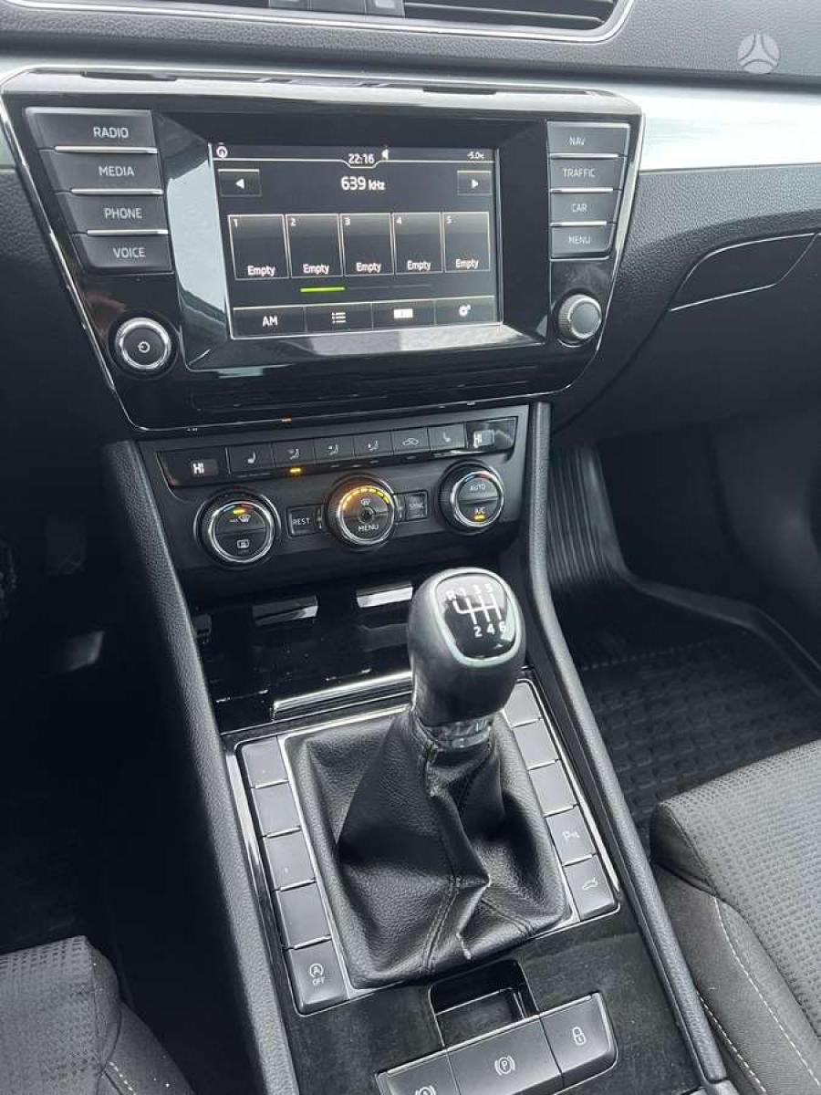 Grey Skoda SuperB 2015 in Telschi, with an engine capacity of 1.60 L and mileage of 267 thousand km for 6700 €, photo 24 on AUTOMOTO.COM.LV