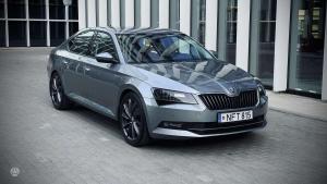 Grey Skoda SuperB 2015 in Vilnius, with an engine capacity of 1.97 L and mileage of 240 thousand km for 12950 €, photo  on AUTOMOTO.COM.LV