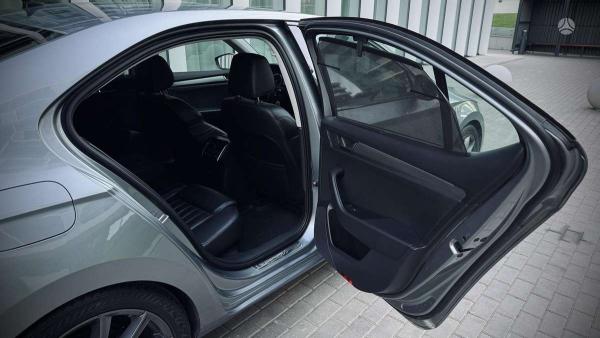 Grey Skoda SuperB 2015 in Vilnius, with an engine capacity of 1.97 L and mileage of 240 thousand km for 12950 €, photo 7 on AUTOMOTO.COM.LV