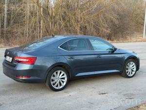 Grey Skoda SuperB 2015 in Riga, with an engine capacity of 1.80 L and mileage of 152 thousand km for 11500 €, photo 5 on AUTOMOTO.COM.LV