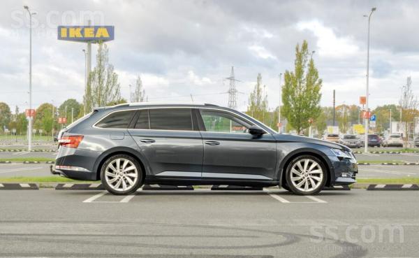 Grey Skoda SuperB 2015 in Riga, with an engine capacity of 2.00 L and mileage of 375 thousand km for 10490 €, photo 10 on AUTOMOTO.COM.LV