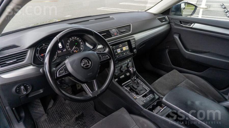 Pelēks Skoda SuperB 2015 Rīga, ar dzinēja tilpumu 2.00 L un nobraukumu 375 tūkst. km par 10490 €, foto 11 vietnē AUTOMOTO.COM.LV