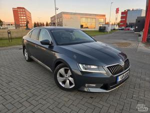 Grey Skoda SuperB 2016 in Alytus, with an engine capacity of 2.00 L and mileage of 30 thousand km for 8400 €, photo  on AUTOMOTO.COM.LV