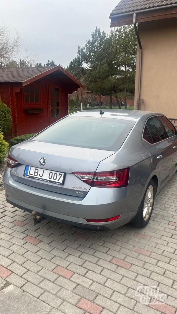 Grey Skoda SuperB 2016 in Klaipeda, with an engine capacity of 2.00 L and mileage of 270 thousand km for 10900 €, photo 2 on AUTOMOTO.COM.LV