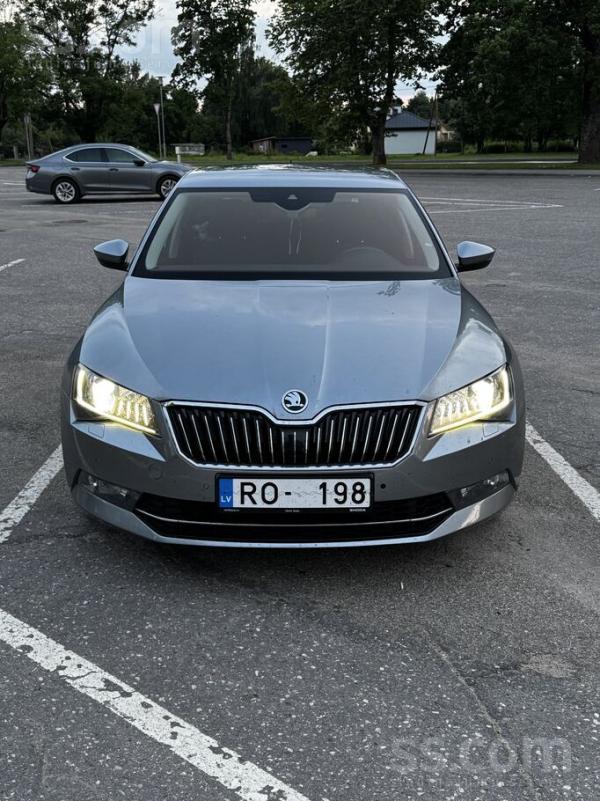 Grey Skoda SuperB 2016 in Riga, with an engine capacity of 2.00 L and mileage of 228 thousand km for 14200 €, photo 2 on AUTOMOTO.COM.LV