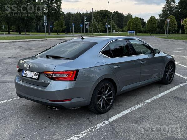 Grey Skoda SuperB 2016 in Riga, with an engine capacity of 2.00 L and mileage of 228 thousand km for 14200 €, photo 4 on AUTOMOTO.COM.LV