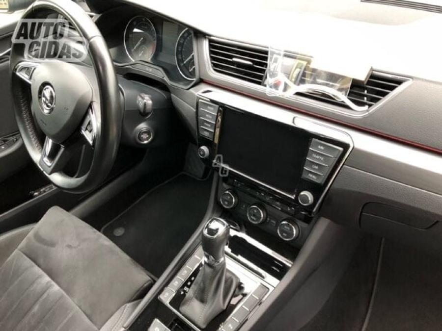 Grey Skoda SuperB 2017 in Marijampole, with an engine capacity of 2.00 L and mileage of 260 thousand km for 15750 €, photo 5 on AUTOMOTO.COM.LV