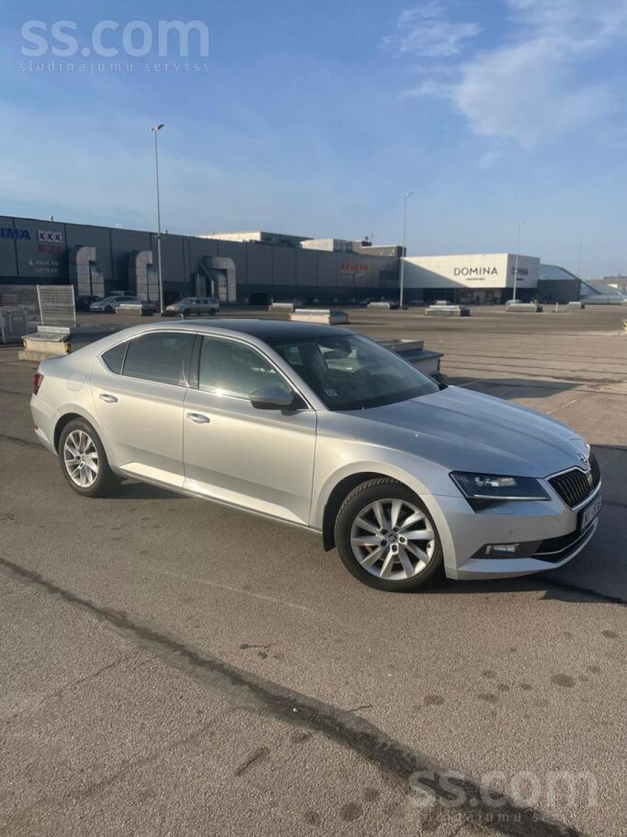 Pelēks Skoda SuperB 2017 Rīga, ar dzinēja tilpumu 2.00 L un nobraukumu 169 tūkst. km par 12500 €, foto 1 vietnē AUTOMOTO.COM.LV