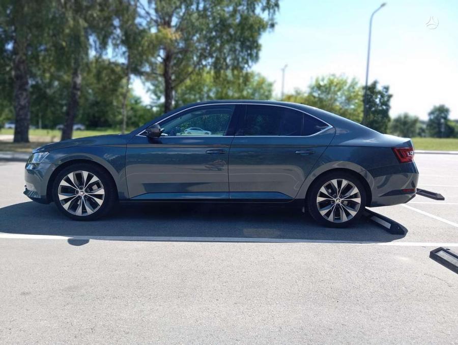 Pelēks Skoda SuperB 2017 Kauņa, ar dzinēja tilpumu 2.00 L un nobraukumu 348 tūkst. km par 10000 €, foto 6 vietnē AUTOMOTO.COM.LV