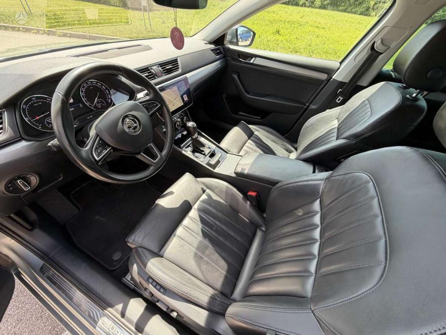 Pelēks Skoda SuperB 2018 Šauļi, ar dzinēja tilpumu 1.60 L un nobraukumu 249 tūkst. km par 10800 €, foto 12 vietnē AUTOMOTO.COM.LV