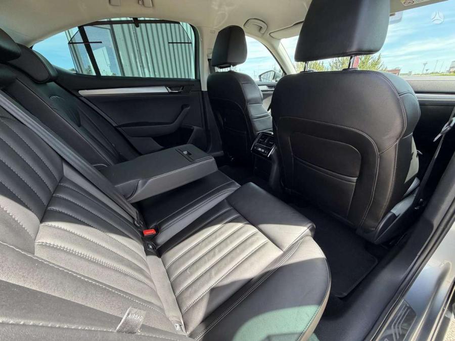 Pelēks Skoda SuperB 2018 Šauļi, ar dzinēja tilpumu 1.60 L un nobraukumu 249 tūkst. km par 10800 €, foto 18 vietnē AUTOMOTO.COM.LV