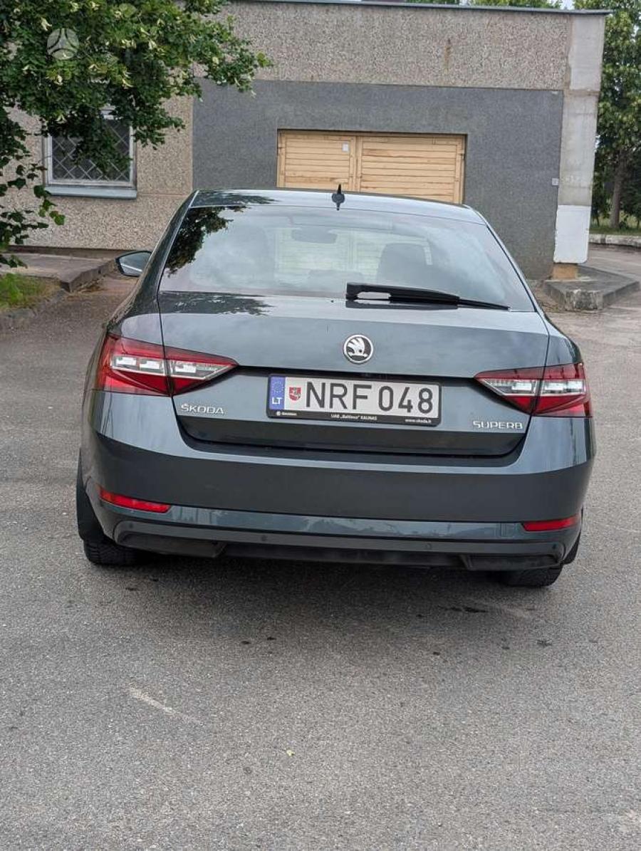 Pelēks Skoda SuperB 2018 Šauļi, ar dzinēja tilpumu 1.80 L un nobraukumu 265 tūkst. km par 10950 €, foto 5 vietnē AUTOMOTO.COM.LV