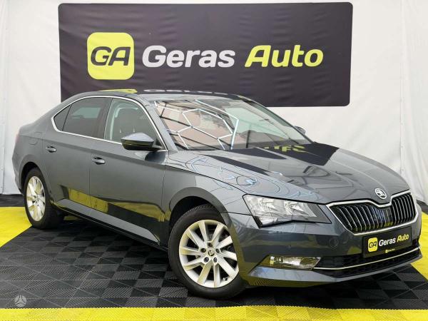Pelēks Skoda SuperB 2018 Viļņa, ar dzinēja tilpumu 1.60 L un nobraukumu 196 tūkst. km par 9700 €, foto 3 vietnē AUTOMOTO.COM.LV