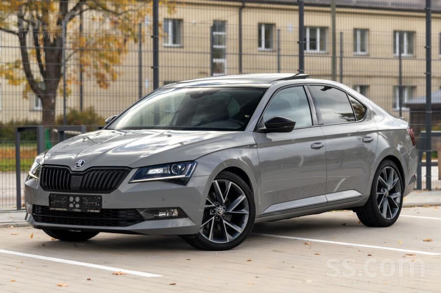 Pelēks Skoda SuperB 2018 Rīga, ar dzinēja tilpumu 2.00 L un nobraukumu 199 tūkst. km par 17390 €, foto 4 vietnē AUTOMOTO.COM.LV