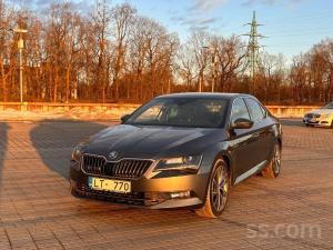 Серый Шкода Суперб 2018 в Рига, объемом двигателя 2.00 л и пробегом 115 тыс. км за 19500 €, фото  на AUTOMOTO.COM.LV