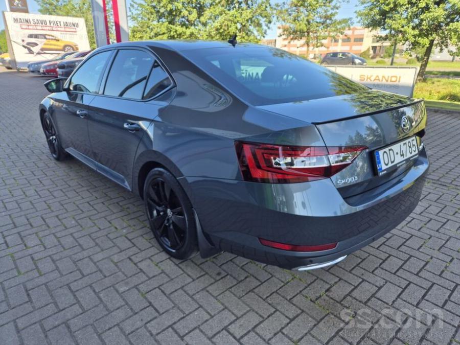 Pelēks Skoda SuperB 2019 Liepāja, ar dzinēja tilpumu 2.00 L un nobraukumu 85 tūkst. km par 15900 €, foto 6 vietnē AUTOMOTO.COM.LV