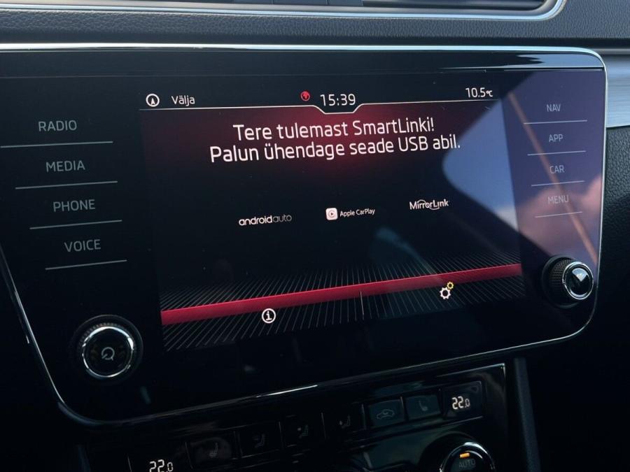 Grey Skoda SuperB 2019 in Parnu, with an engine capacity of 1.50 L and mileage of 168 thousand km for 15650 €, photo 14 on AUTOMOTO.COM.LV
