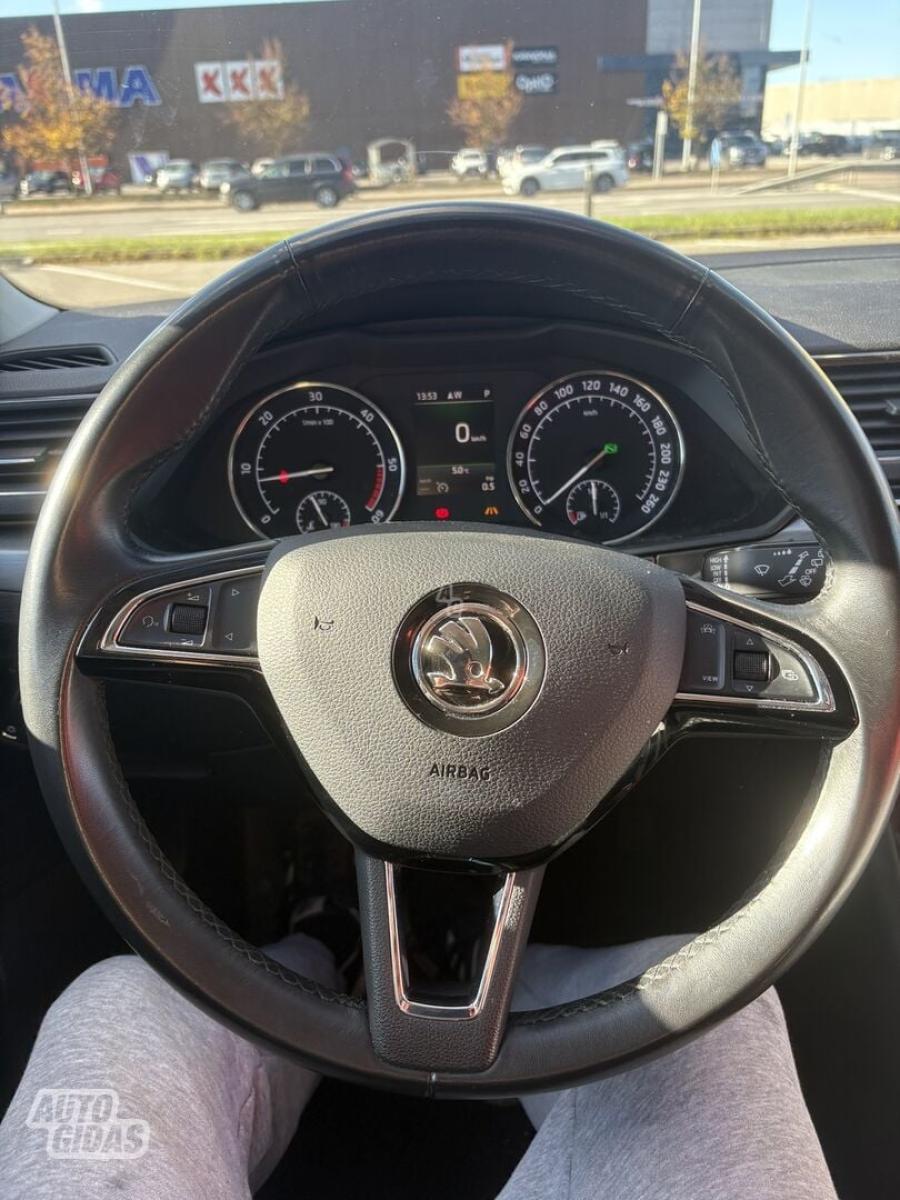 Grey Skoda SuperB 2019 in Kaunas, with an engine capacity of 2.00 L and mileage of 133 thousand km for 17500 €, photo 16 on AUTOMOTO.COM.LV