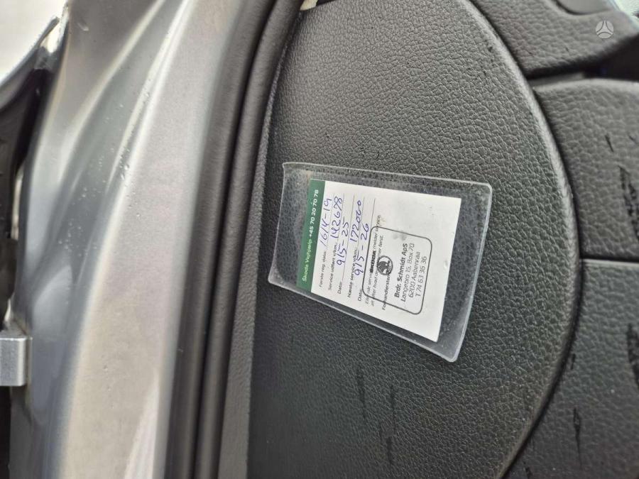 Pelēks Skoda SuperB 2019 Utena, ar dzinēja tilpumu 1.60 L un nobraukumu 153 tūkst. km par 13490 €, foto 17 vietnē AUTOMOTO.COM.LV