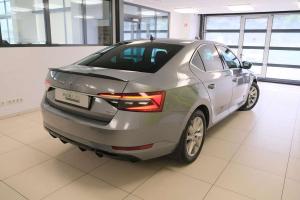 Grey Skoda SuperB 2019 in Vilnius, with an engine capacity of 1.97 L and mileage of 234 thousand km for 16900 €, photo 3 on AUTOMOTO.COM.LV